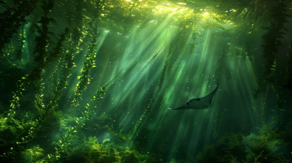 Seaweed forests are an overlooked component of oceanic carbon storage ...