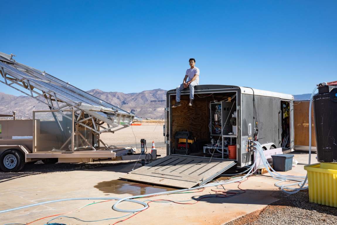 Solar-powered desalination system that operates without batteries ...