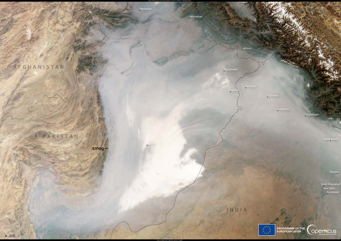 Image of the day: Punjab, Pakistan faces record-high air pollution ...