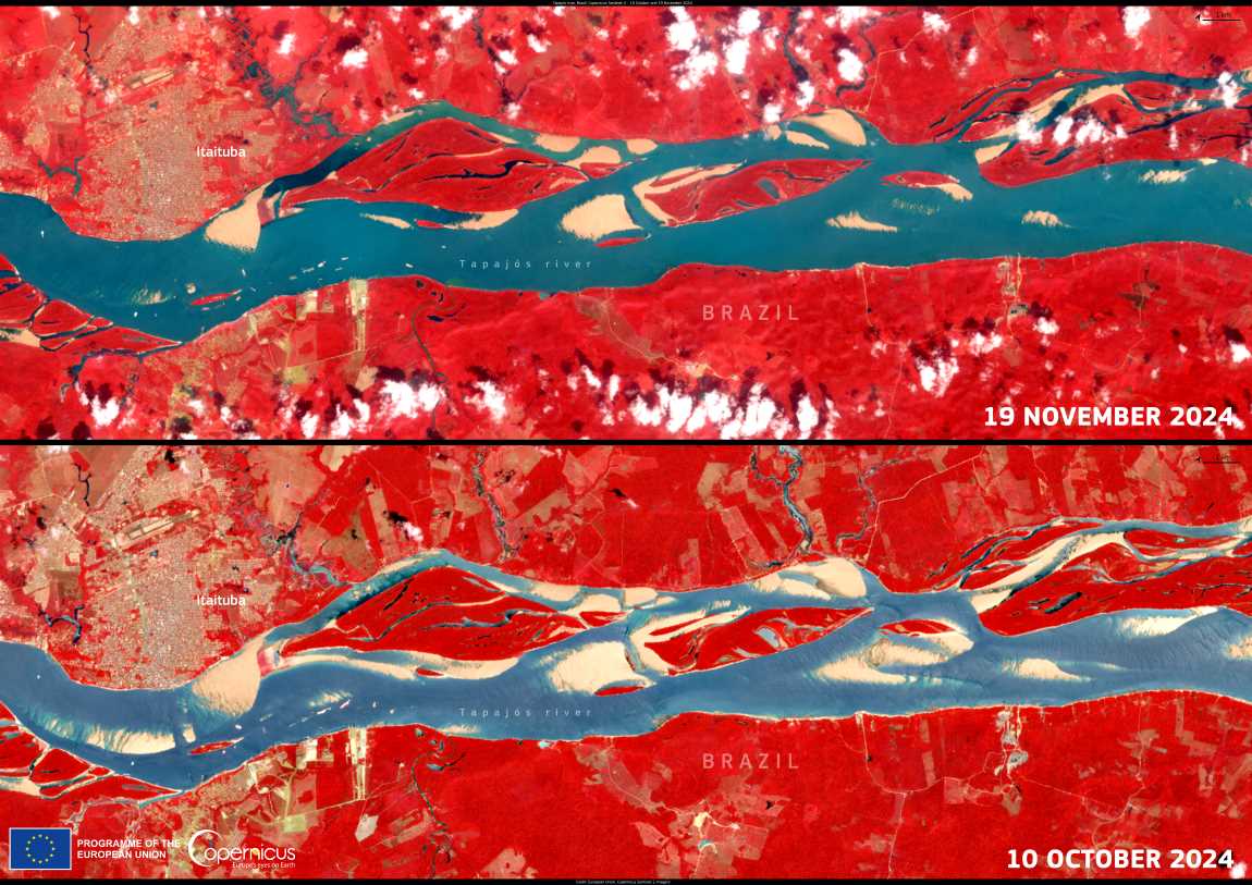 Image of the day: Recent rains have improved drought conditions in ...