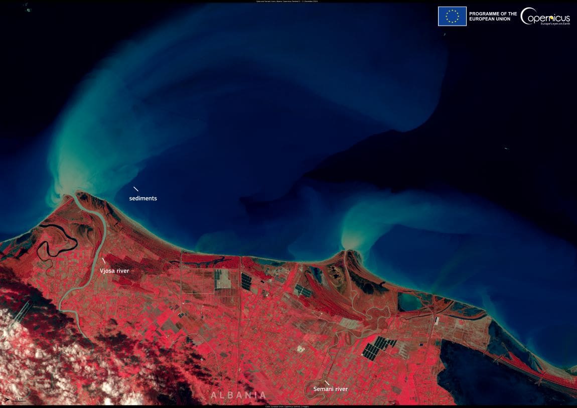 Image of the day: Sediment discharge in the Adriatic Sea • Muser Press