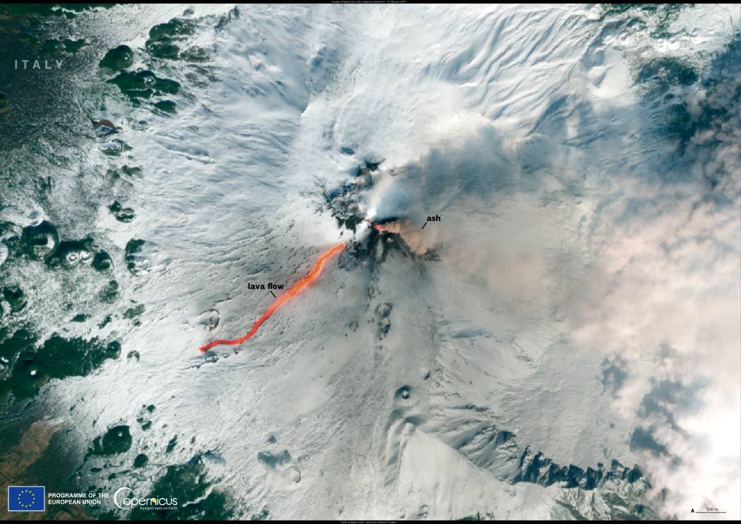 Image of the day: Lava flows from Mount Etna • Muser Press