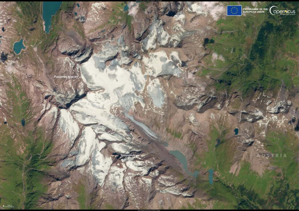 Image of the day: Austria’s Pasterze Glacier and its retreating ice ...
